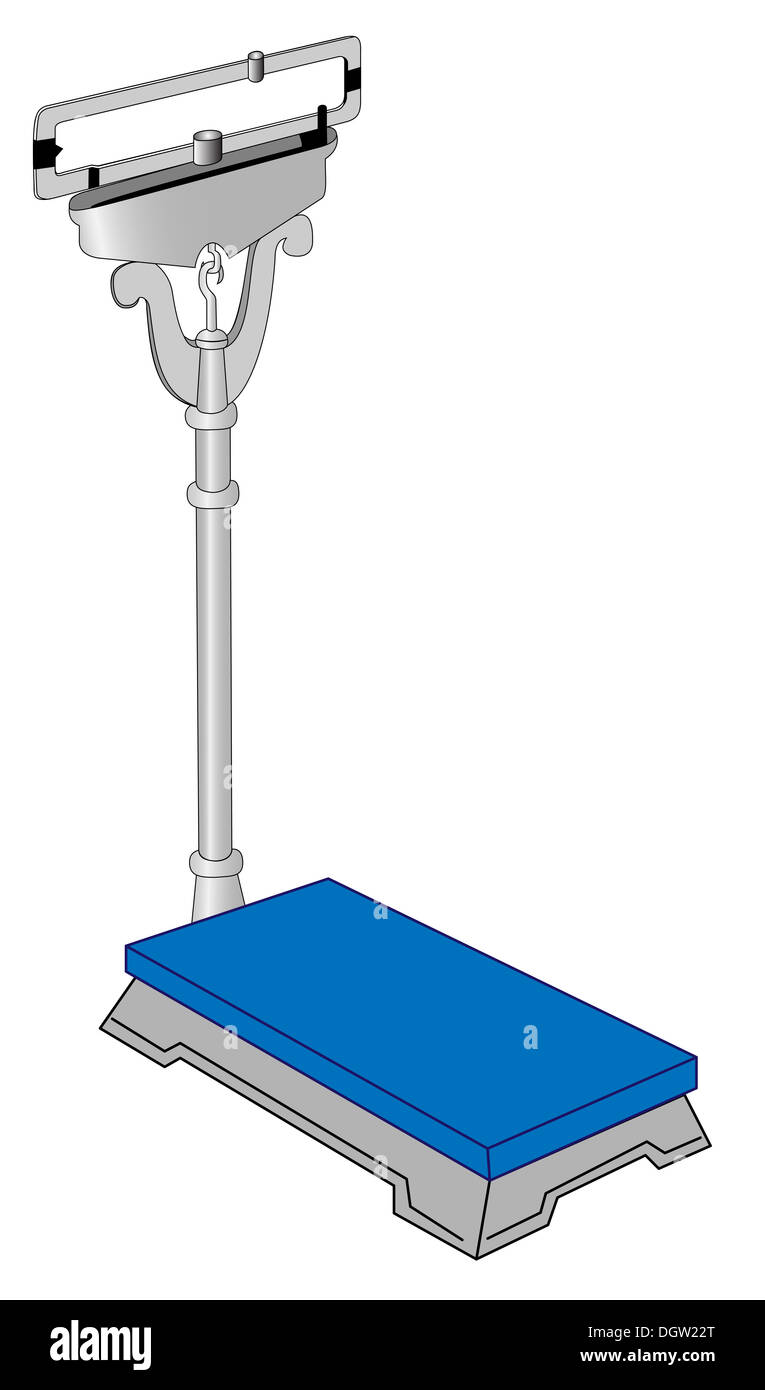 Fat child scales hi-res stock photography and images - Alamy