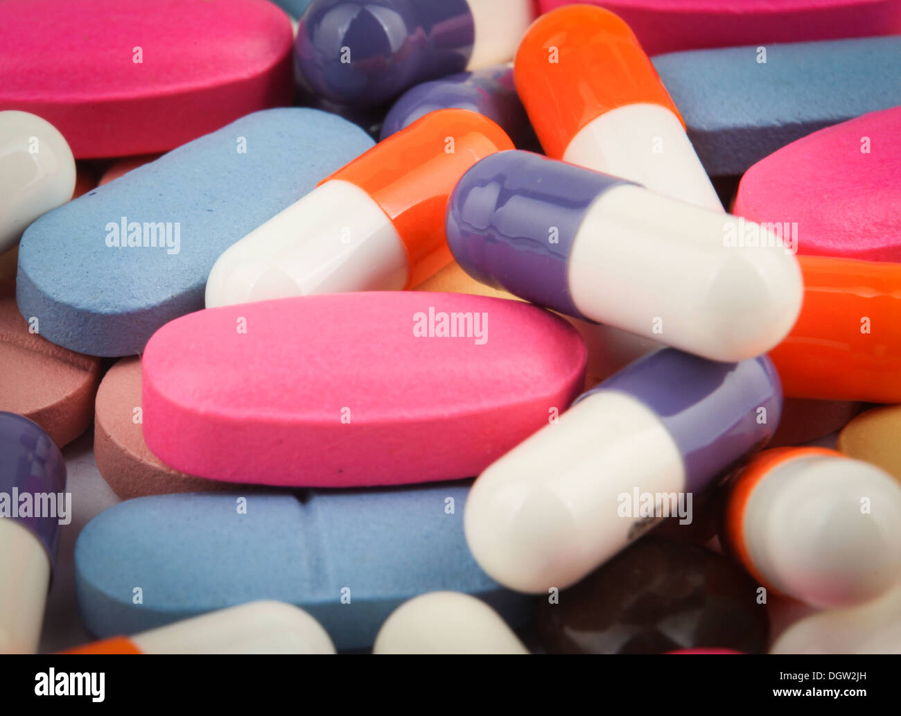 pills and capsules Stock Photo - Alamy