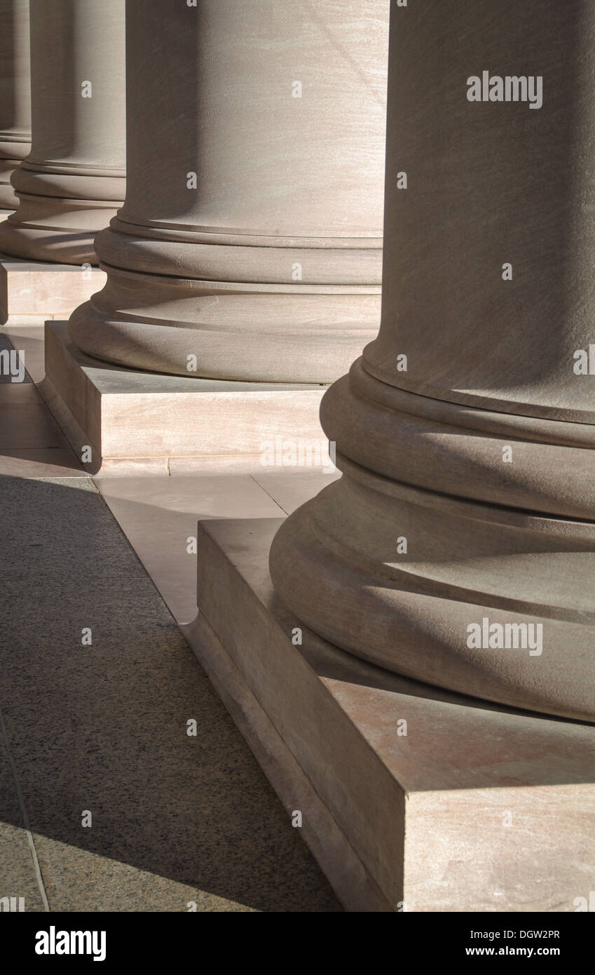 Washington dc usa ionic columns hi-res stock photography and images - Alamy