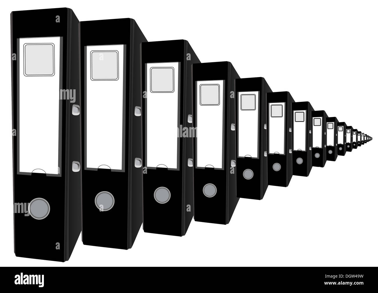 Office perspective Black and White Stock Photos & Images - Alamy