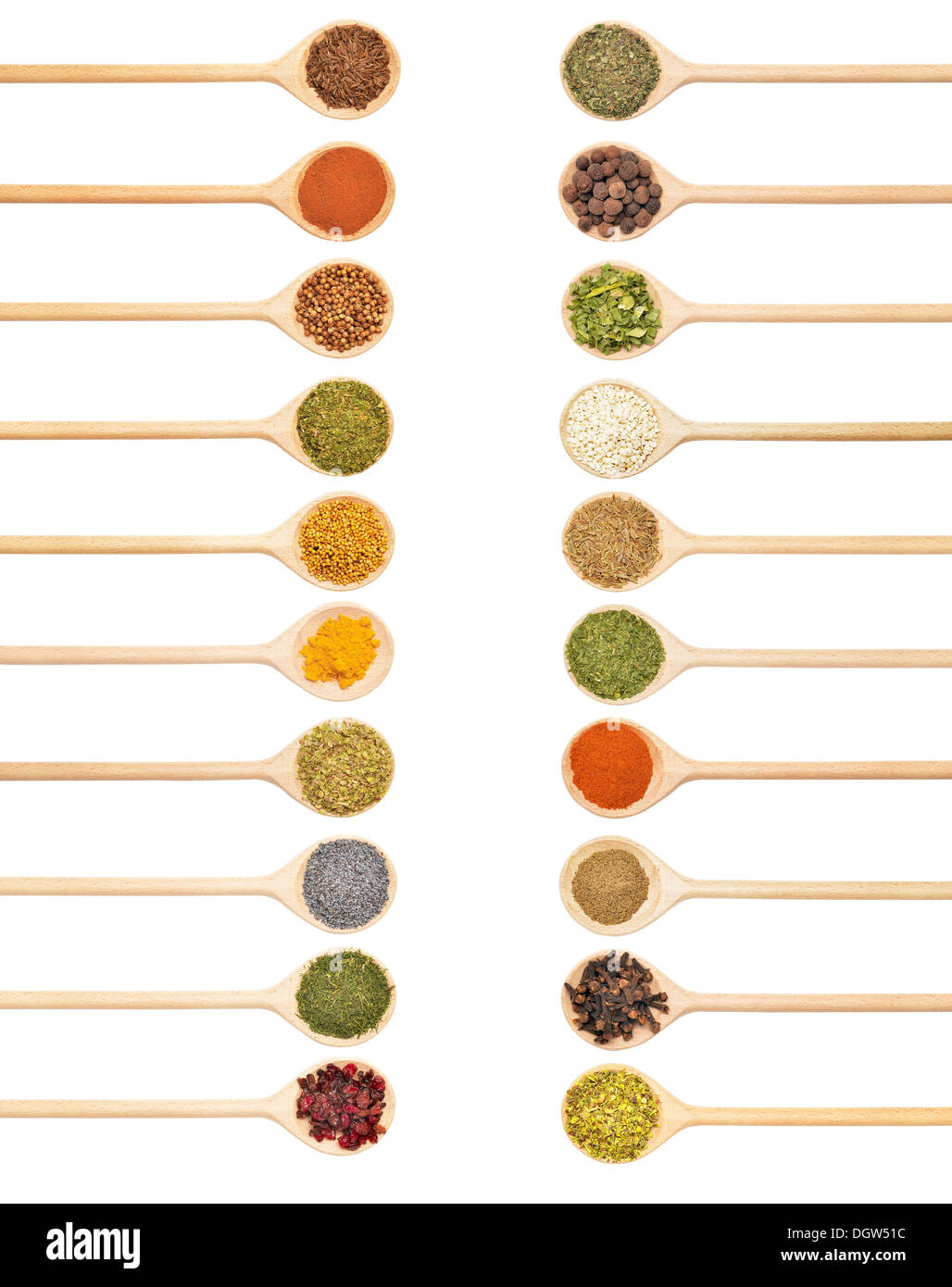 Dry mix spices dried Cut Out Stock Images & Pictures - Alamy