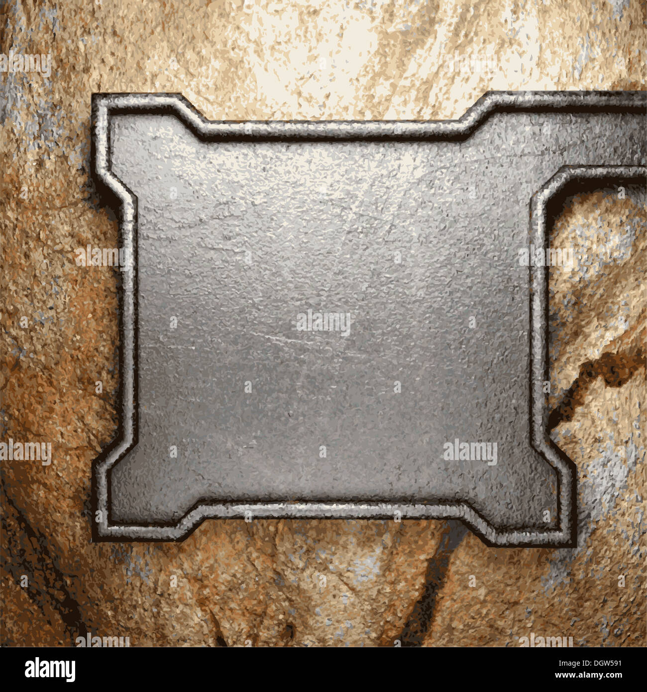 metal and stone background Stock Photo - Alamy