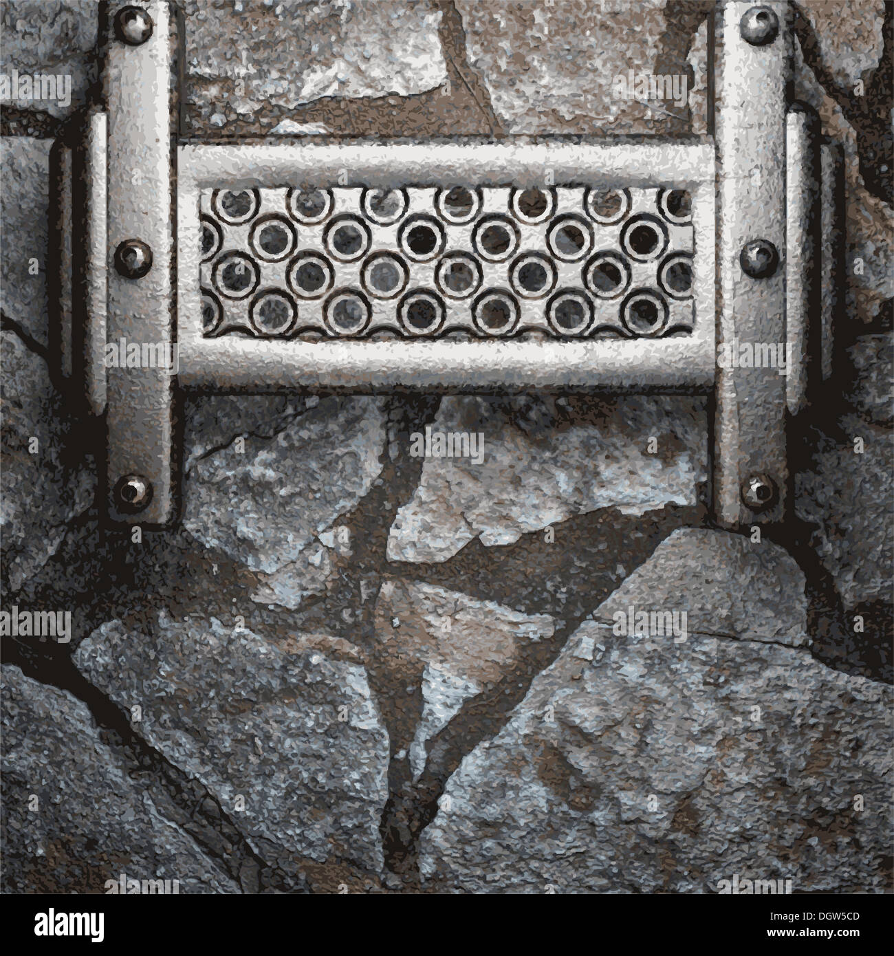 metal and stone background Stock Photo - Alamy