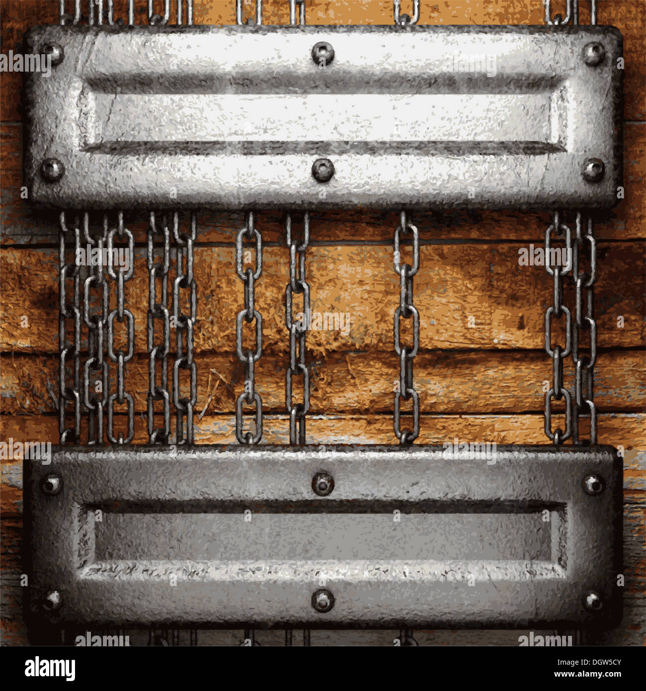 metal and wood background Stock Photo - Alamy
