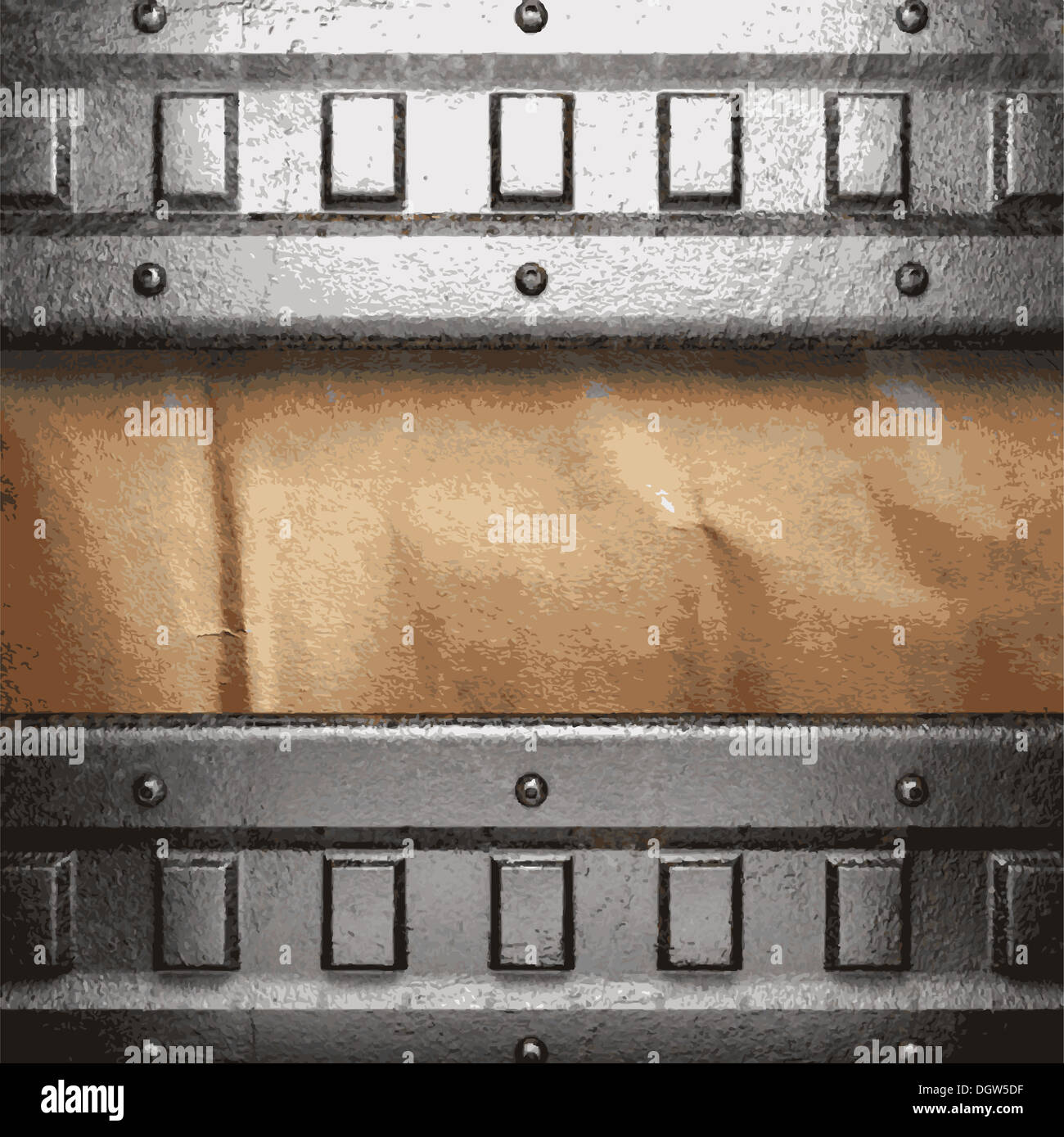 metal and paper background Stock Photo - Alamy