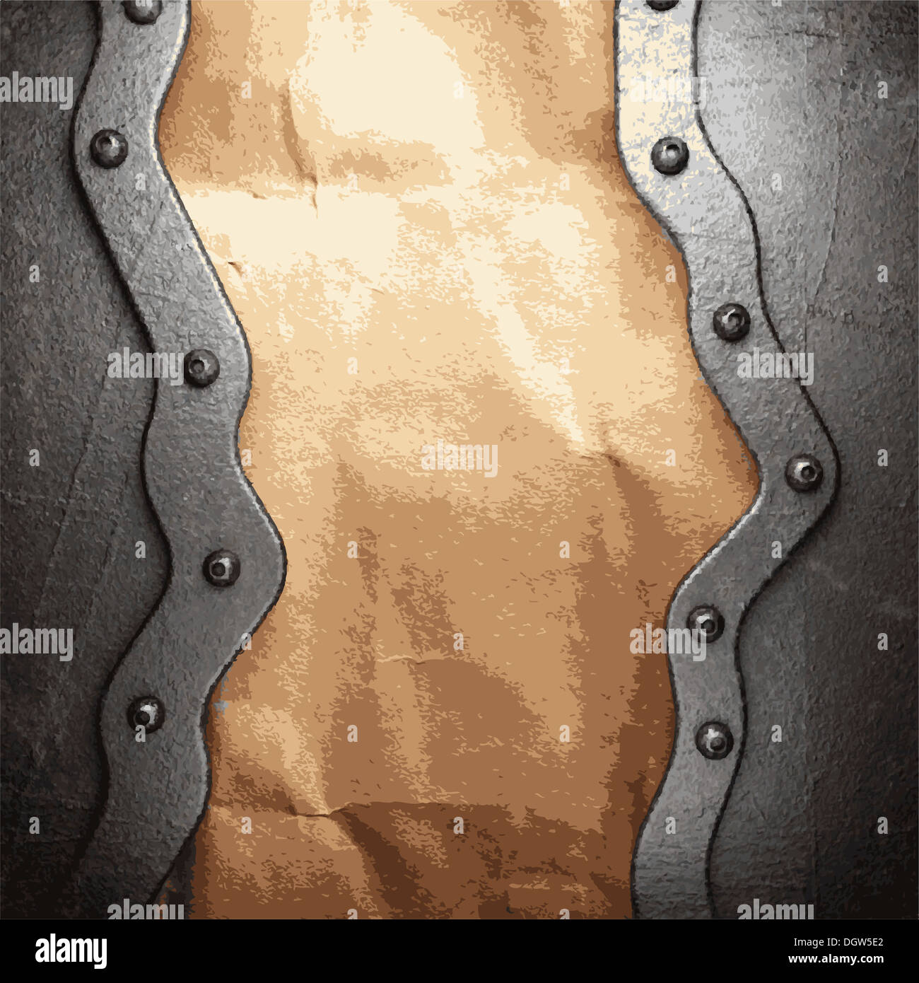 metal and paper background Stock Photo - Alamy