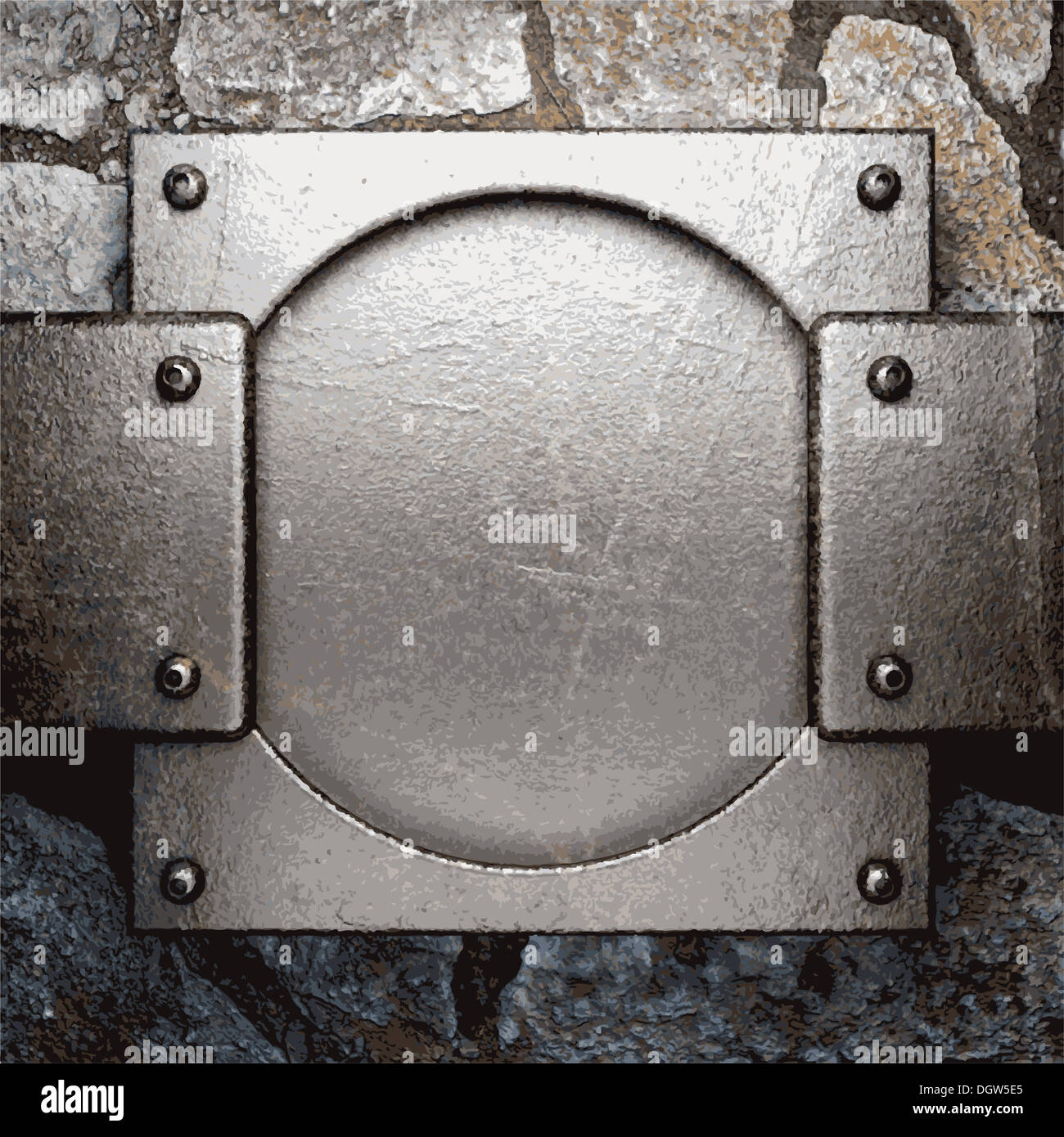 metal and stone background Stock Photo - Alamy