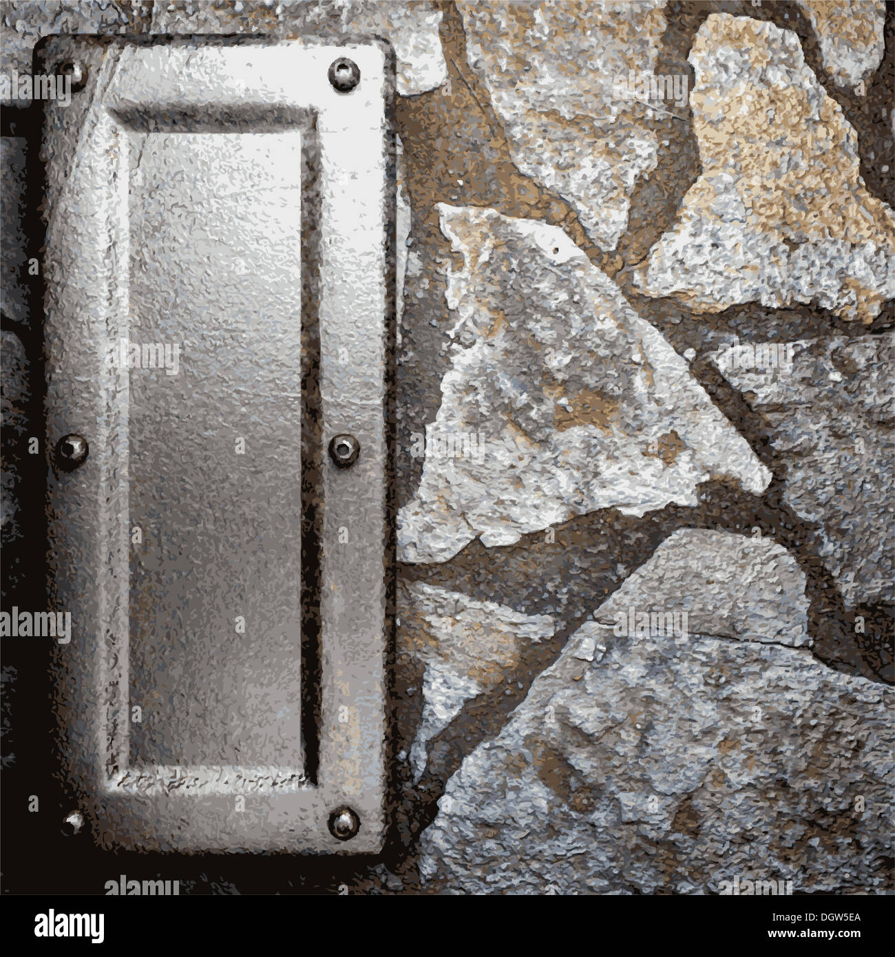 metal and stone background Stock Photo - Alamy