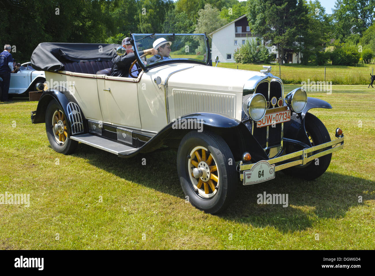 oldtimer car Pontiac open Tourer Stock Photo - Alamy