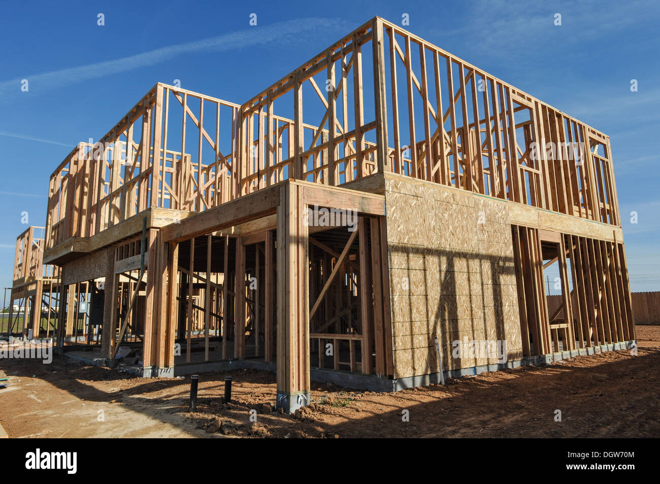 Home Under Construction Stock Photo - Alamy