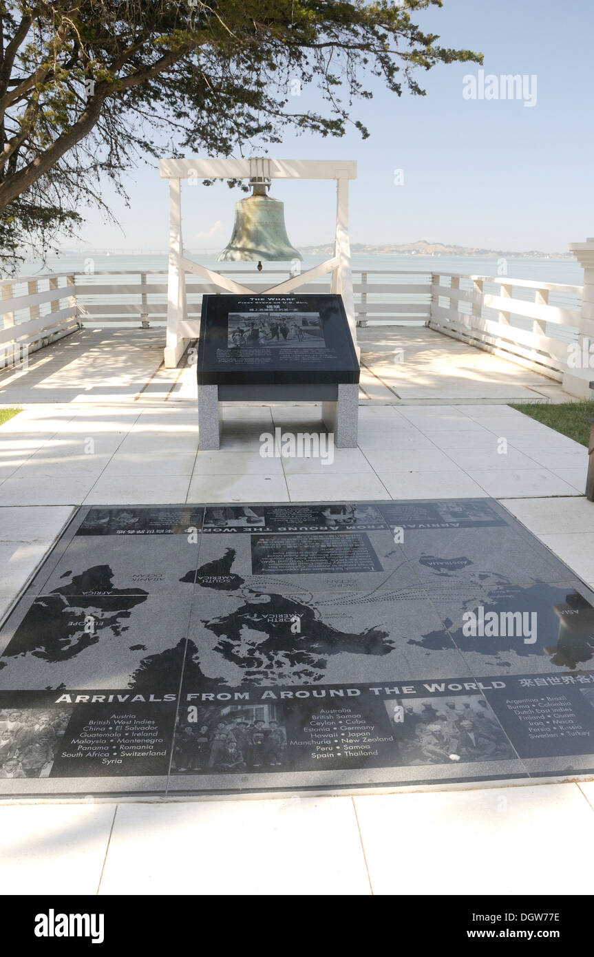 Information Signs at Former Immigration Station on Angel Island on San ...