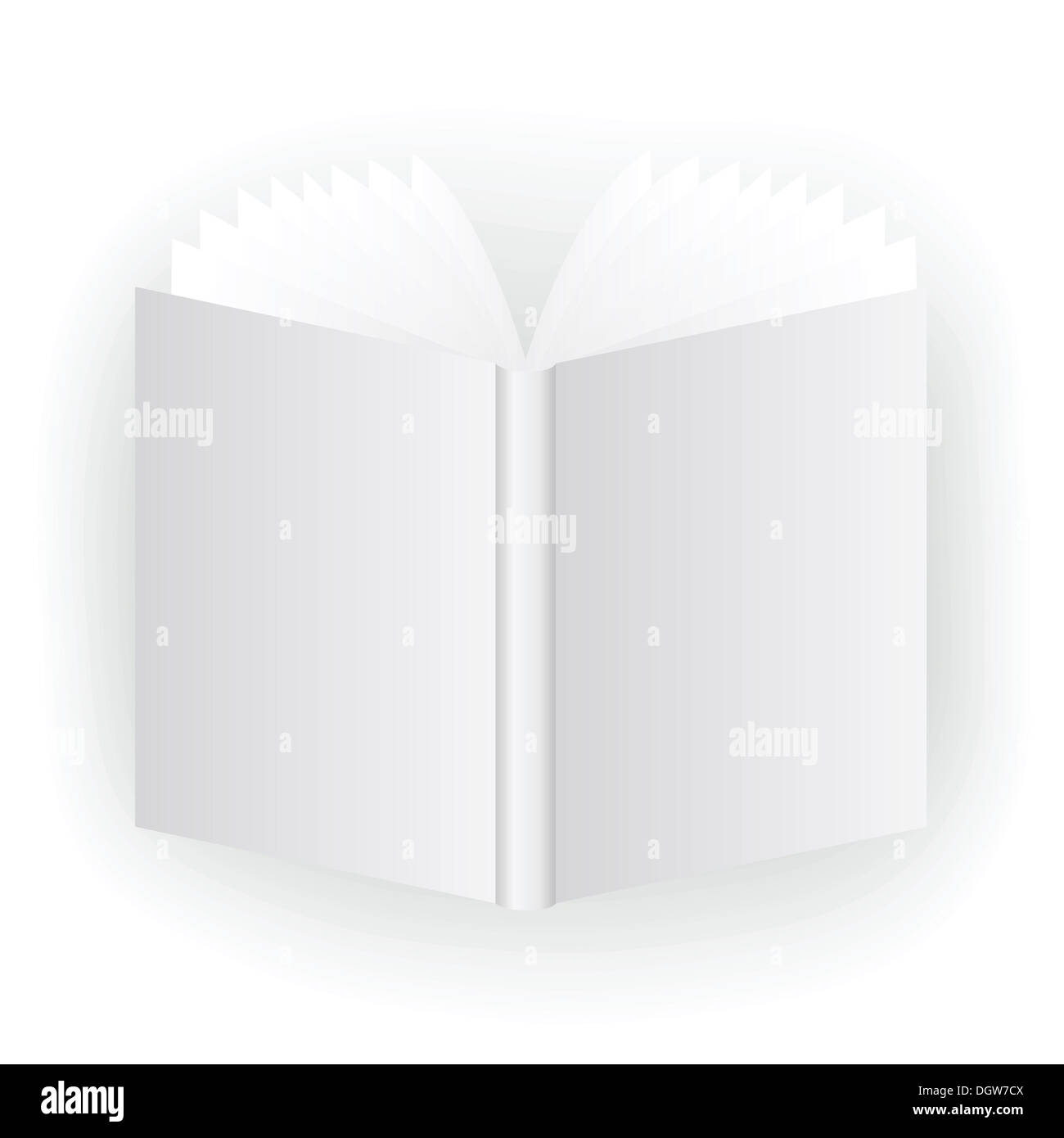 Title Page Open Book Cut Out Stock Images & Pictures - Alamy