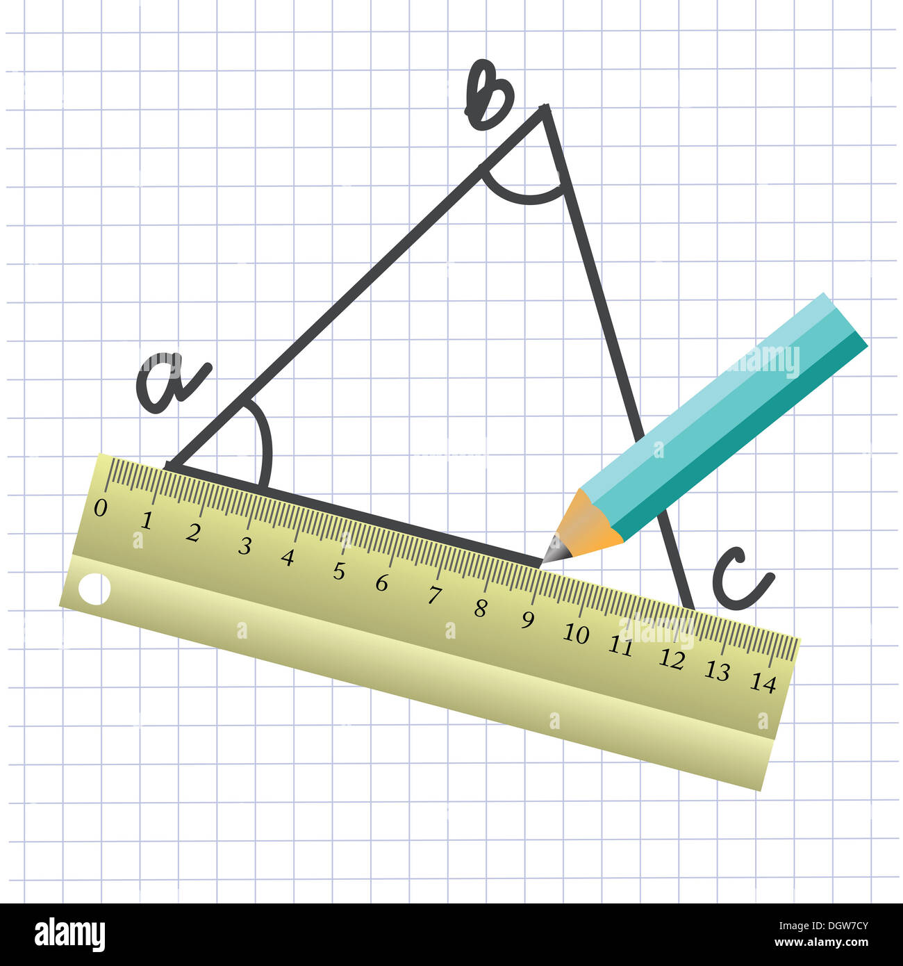 Ruler paper clip measurement hi-res stock photography and images - Alamy