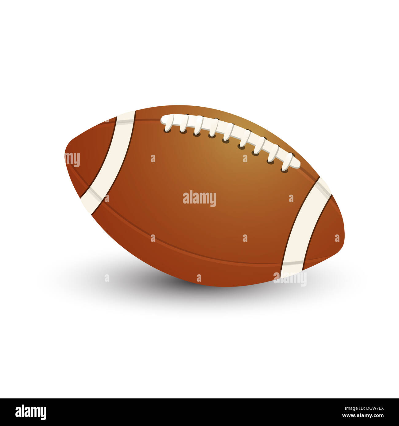 American Football Ball Stock Photo - Alamy