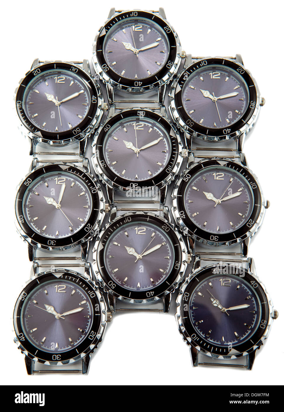 Wrist watches Cut Out Stock Images & Pictures - Alamy