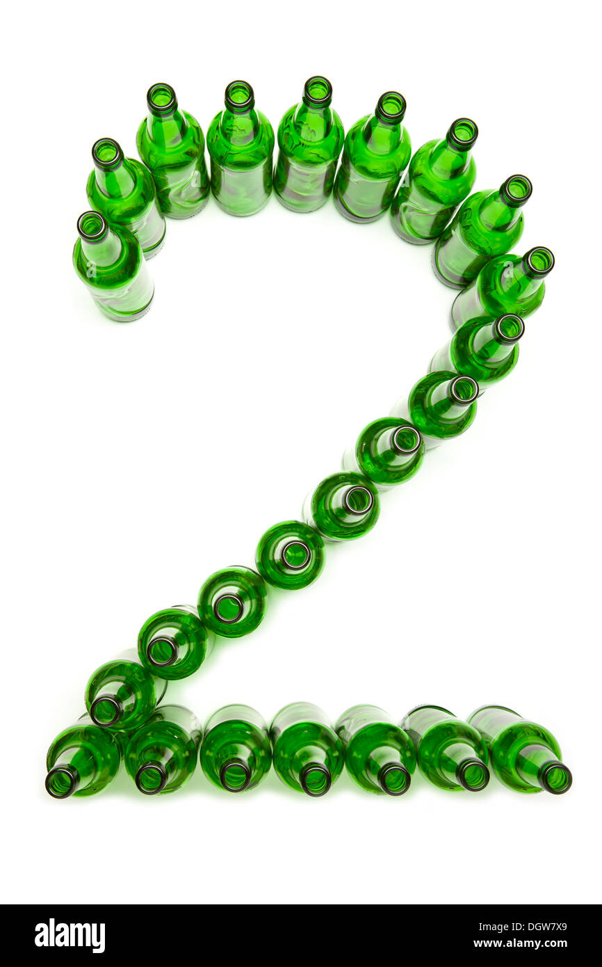 Number beer bottles Cut Out Stock Images & Pictures - Alamy
