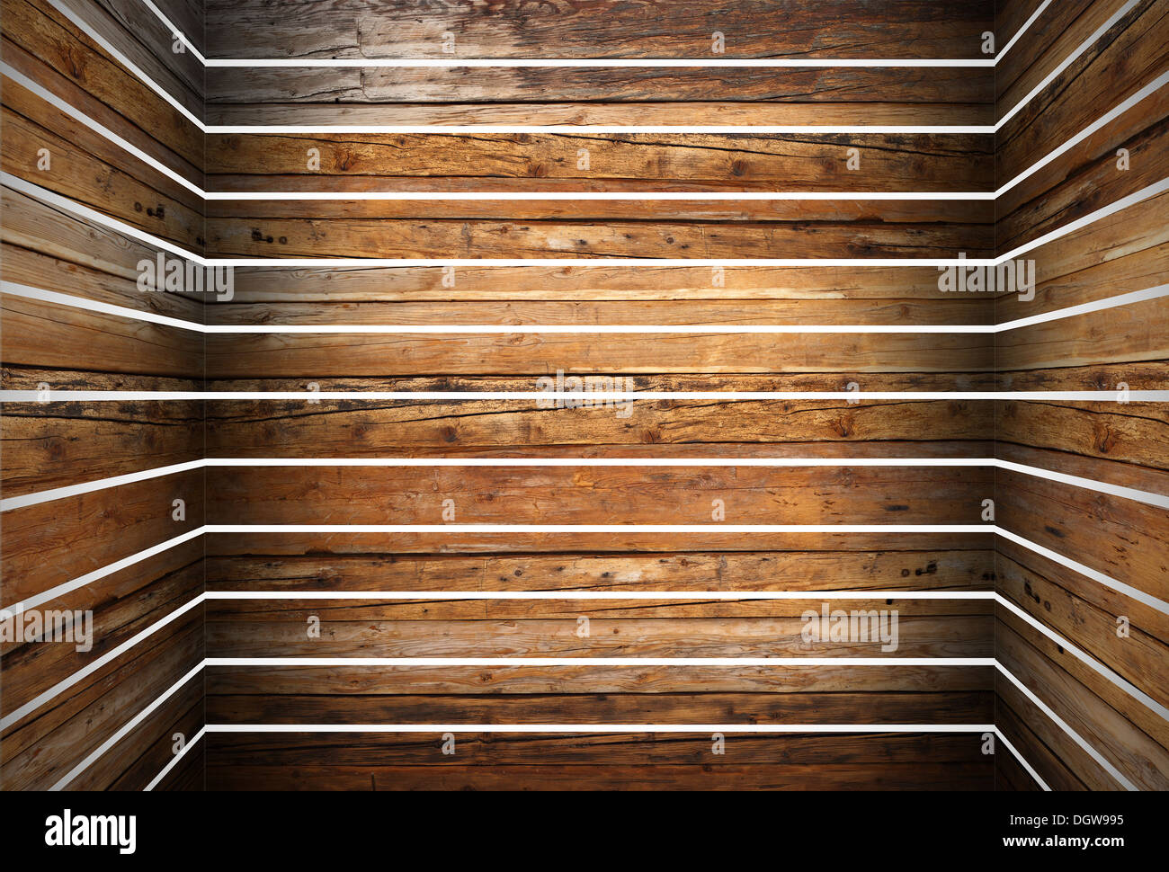 vintage abstract wooden structure made from old planks Stock Photo - Alamy
