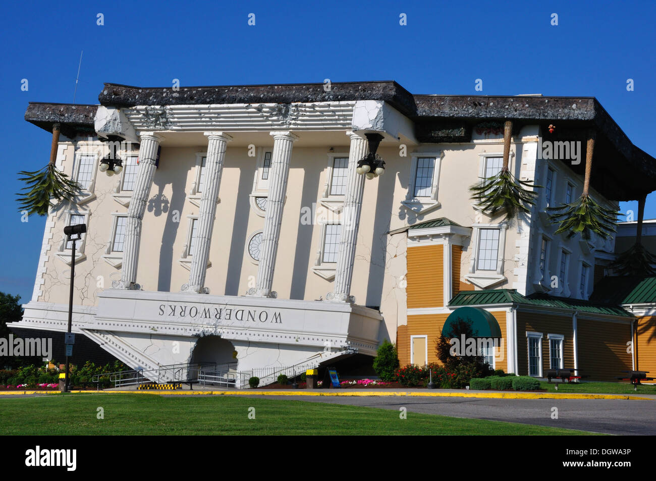 WonderWorks interactive attraction, Pigeon Forge, Tennessee, USA Stock ...