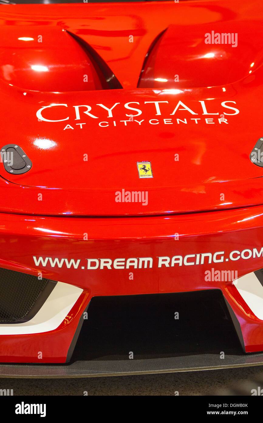 Ferrari display in a hotel Las Vegas Stock Photo - Alamy