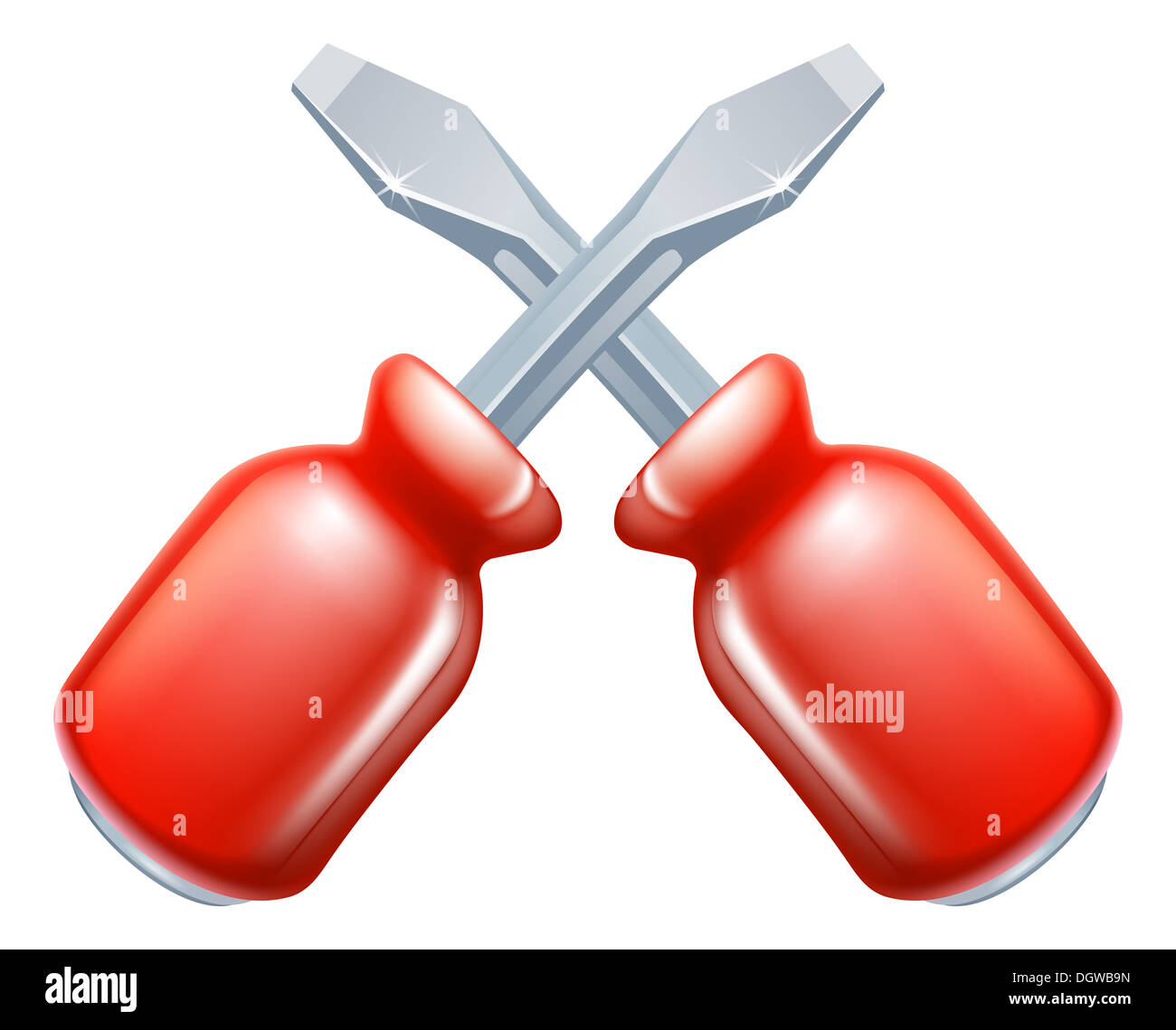 Cartoon crossed hi-res stock photography and images - Alamy