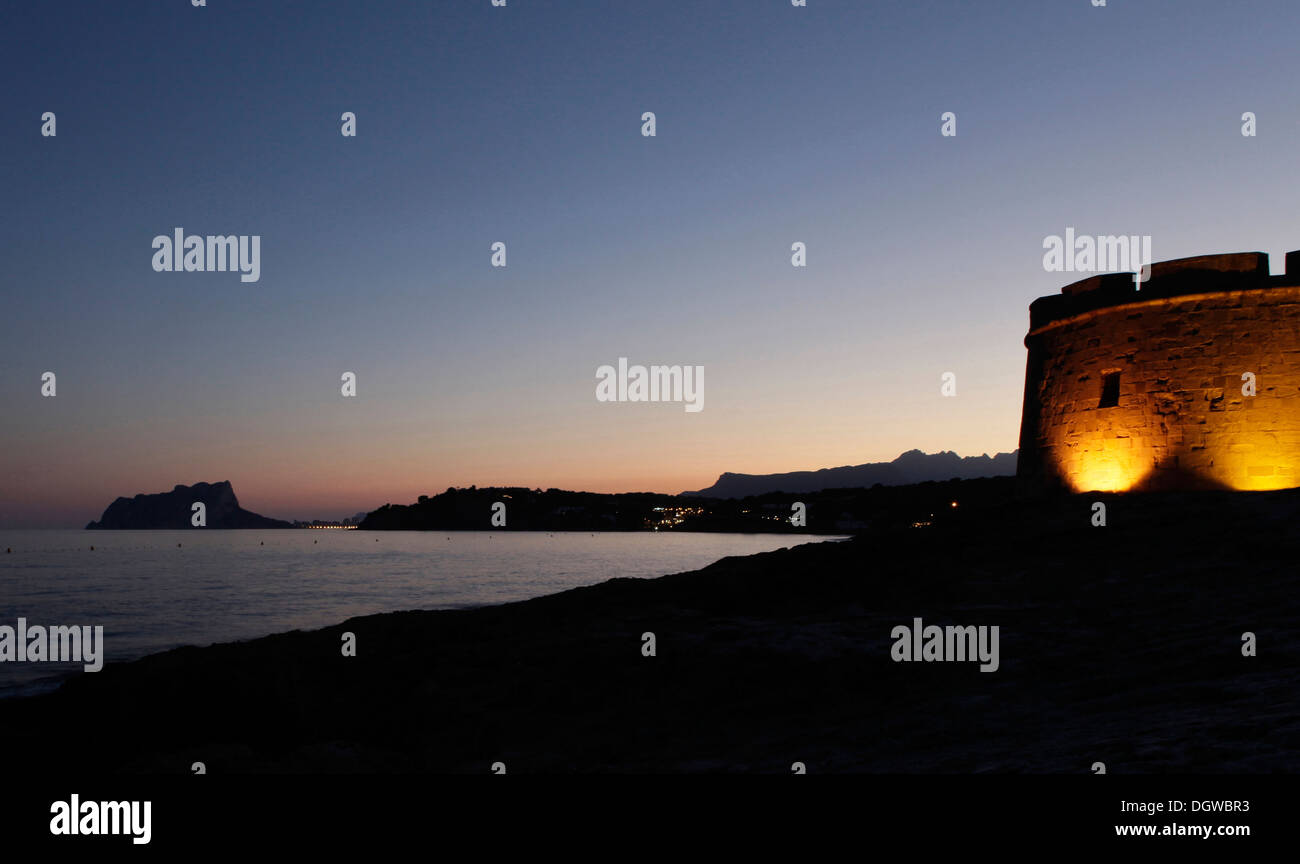 Moraira castle hi-res stock photography and images - Alamy