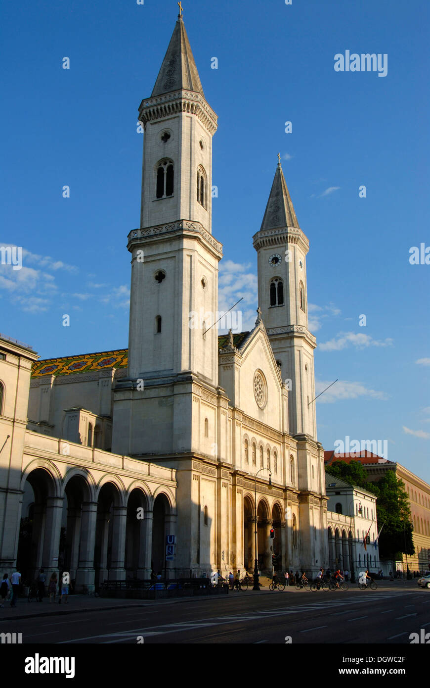 Catholic Parish and University Church St. Louis, Round-arch style ...