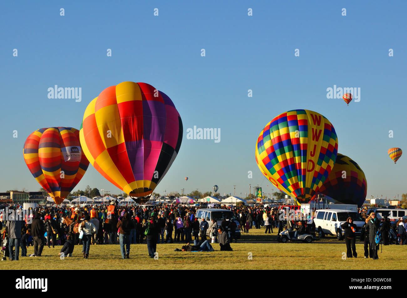 The Albuquerque International Balloon Fiesta in Albuquerque, New Mexico ...