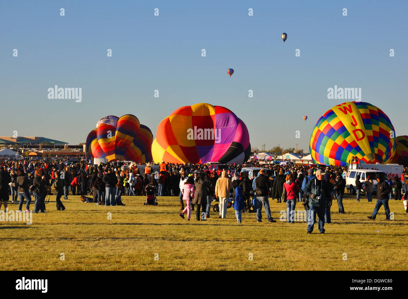 The Albuquerque International Balloon Fiesta in Albuquerque, New Mexico ...