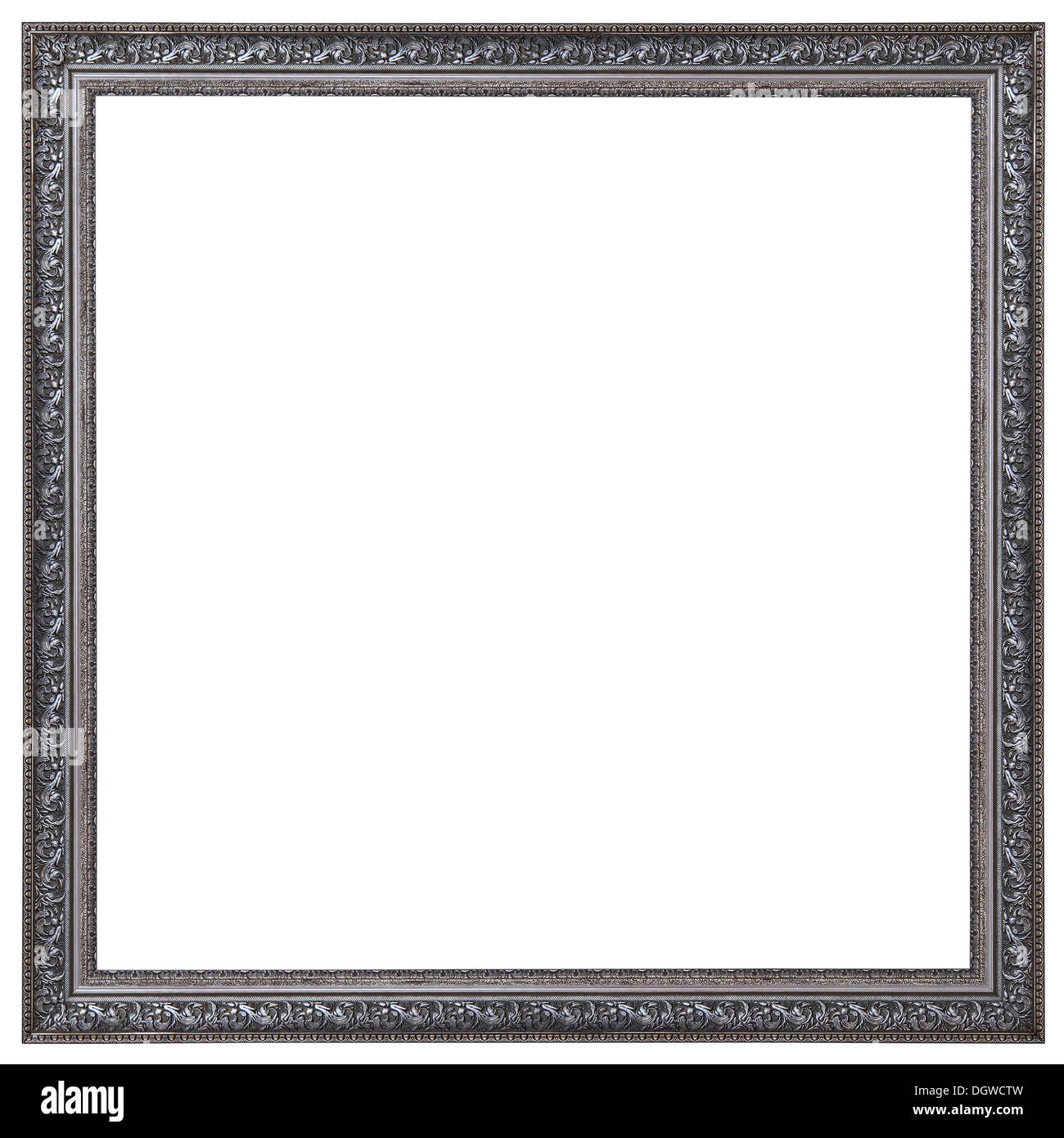 vintage classical frame isolated on white background Stock Photo - Alamy