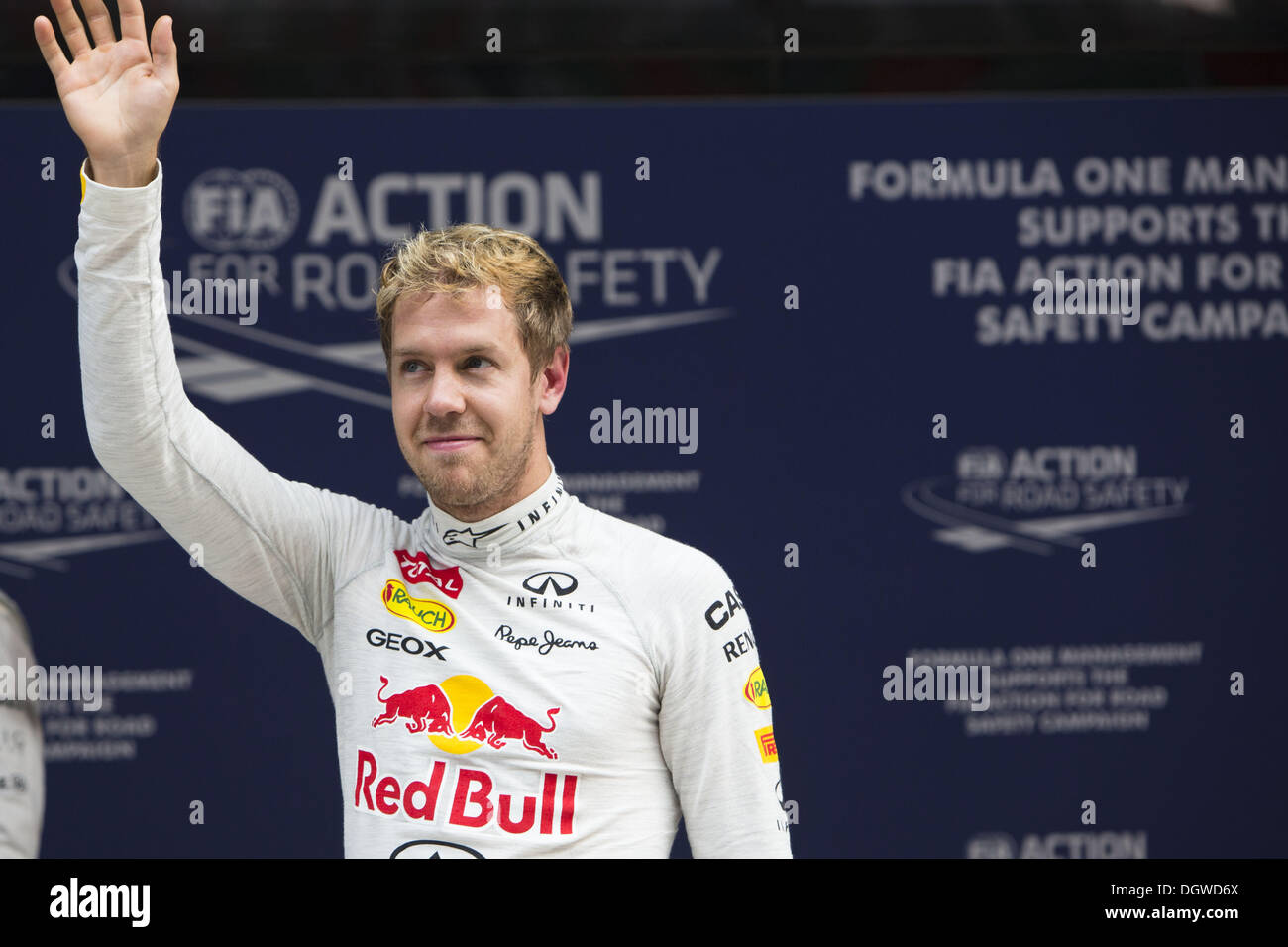 Sebastian vettel india 2013 hi-res stock photography and images - Alamy
