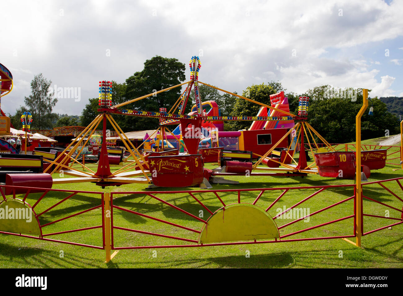 Funfair ride twister hi-res stock photography and images - Alamy