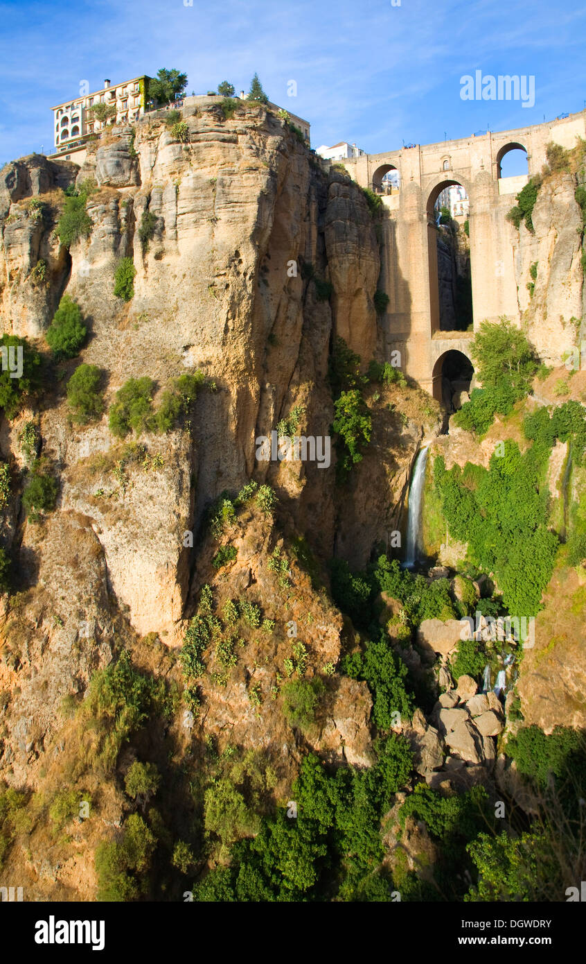 Puente Nuevo New bridge Ronda, Malaga province, Spain Stock Photo - Alamy