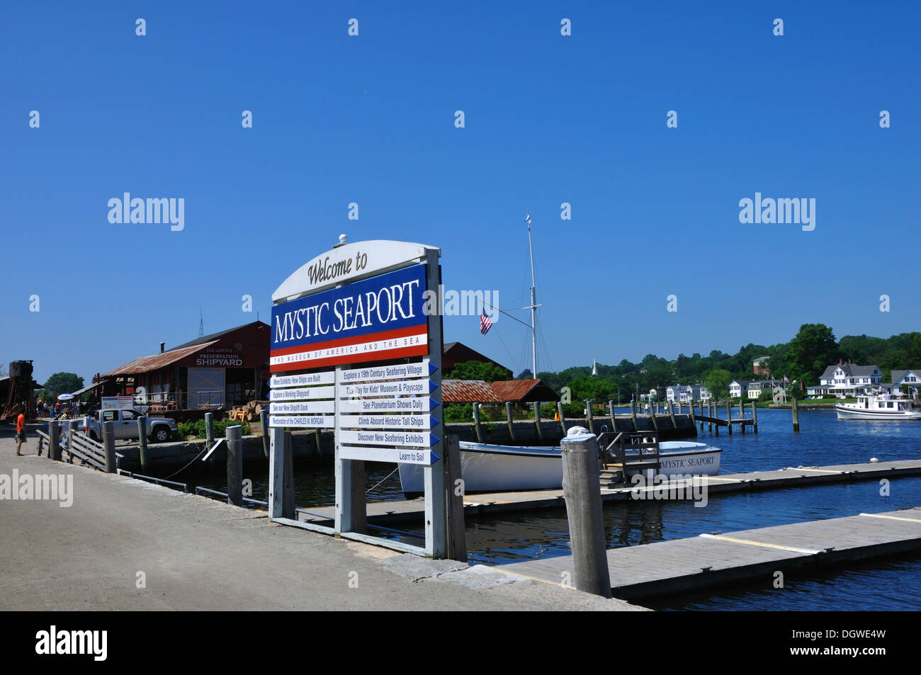 Mystic Seaport, Connecticut, USA Stock Photo - Alamy