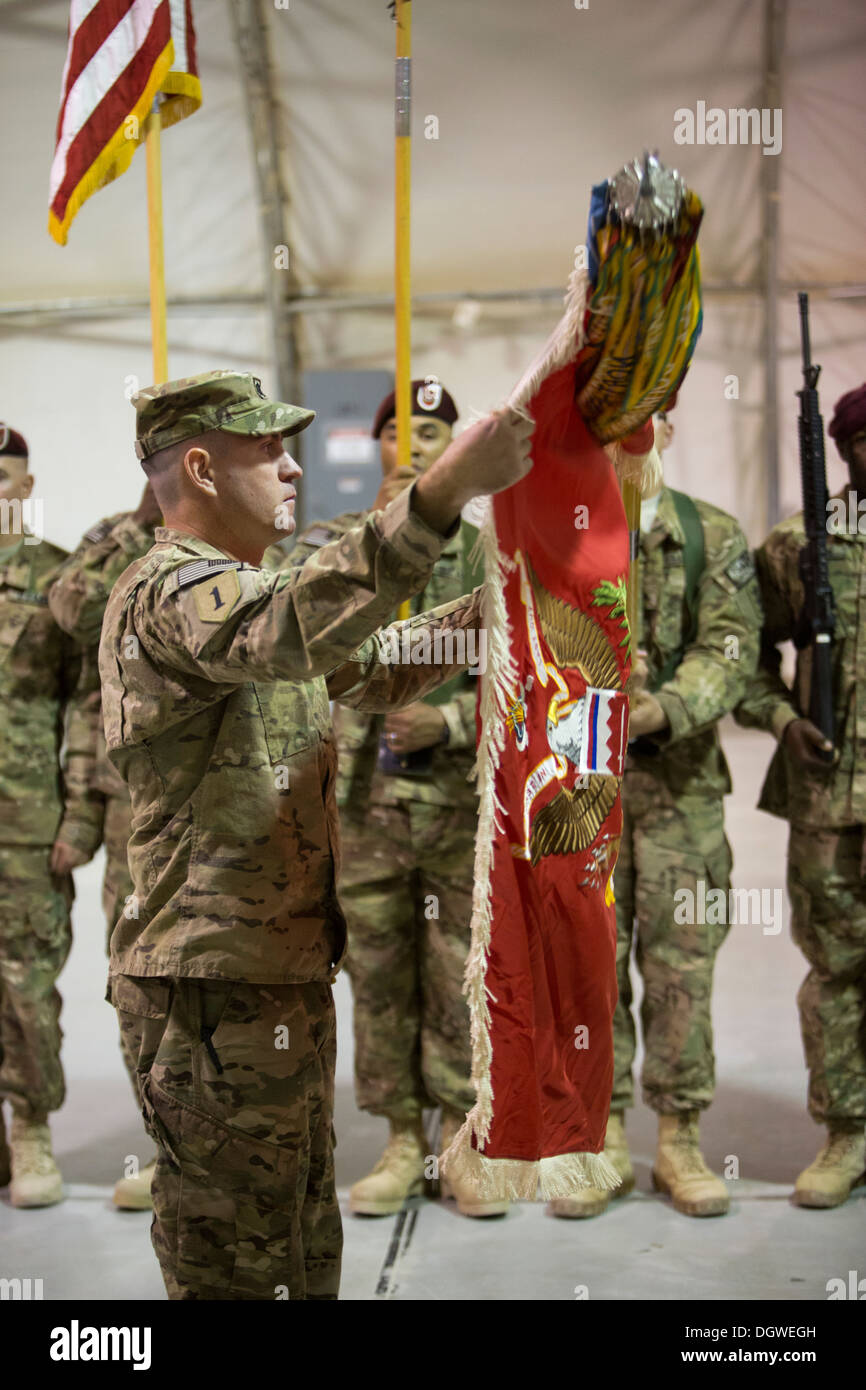 U.S. Army Lt. Col. David Acker, commanding officer of Task Force ...