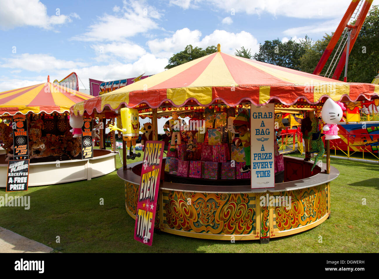 Taylors cumbria amusements funfair rides hi-res stock photography and ...