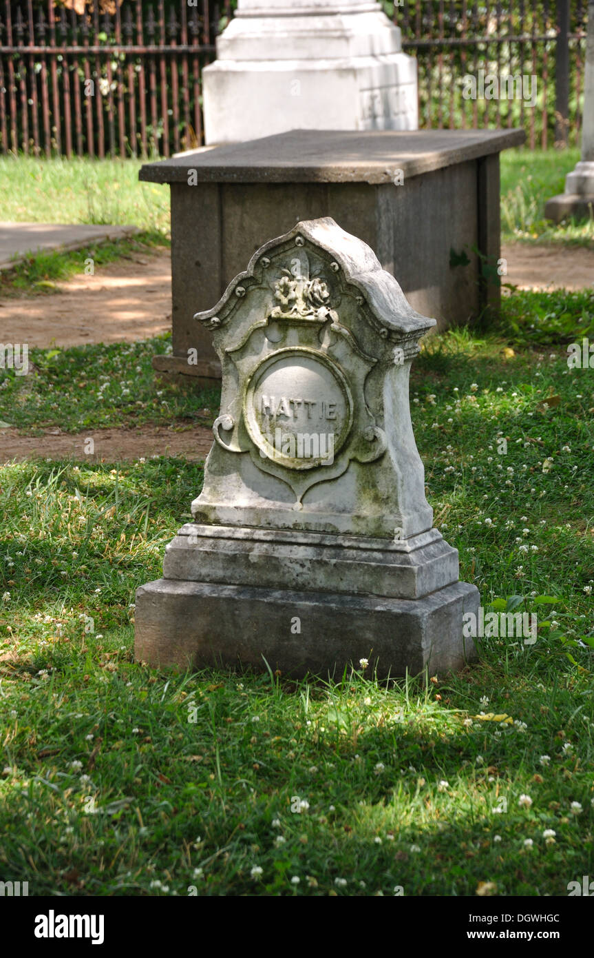 McGavock Cemetery, Carnton Plantation, Franklin, Tennessee, USA Stock ...