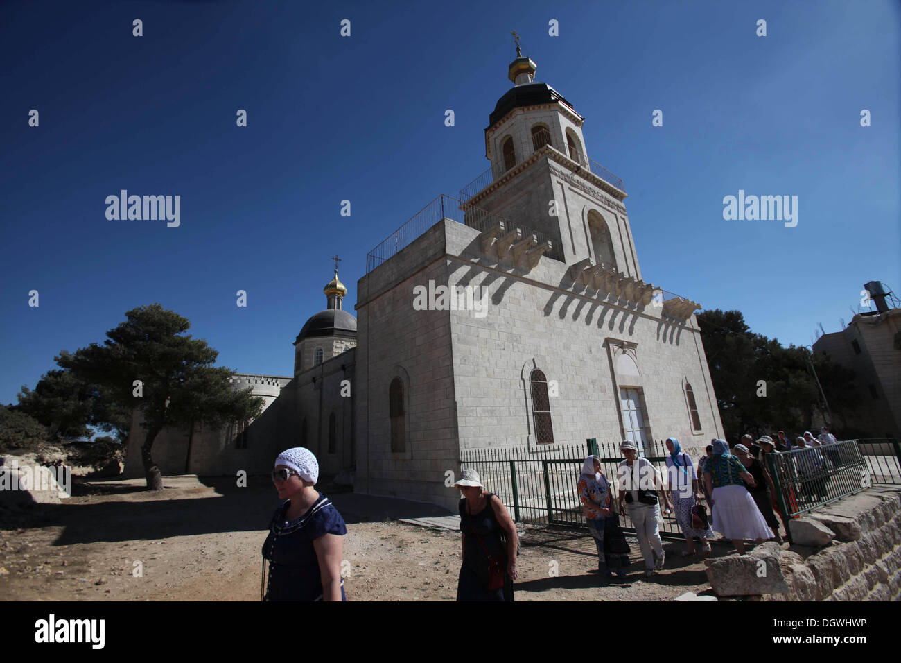 Russian compound jerusalem hi-res stock photography and images - Alamy