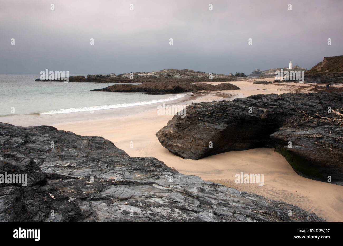 Beach grey lighthouse hi-res stock photography and images - Alamy