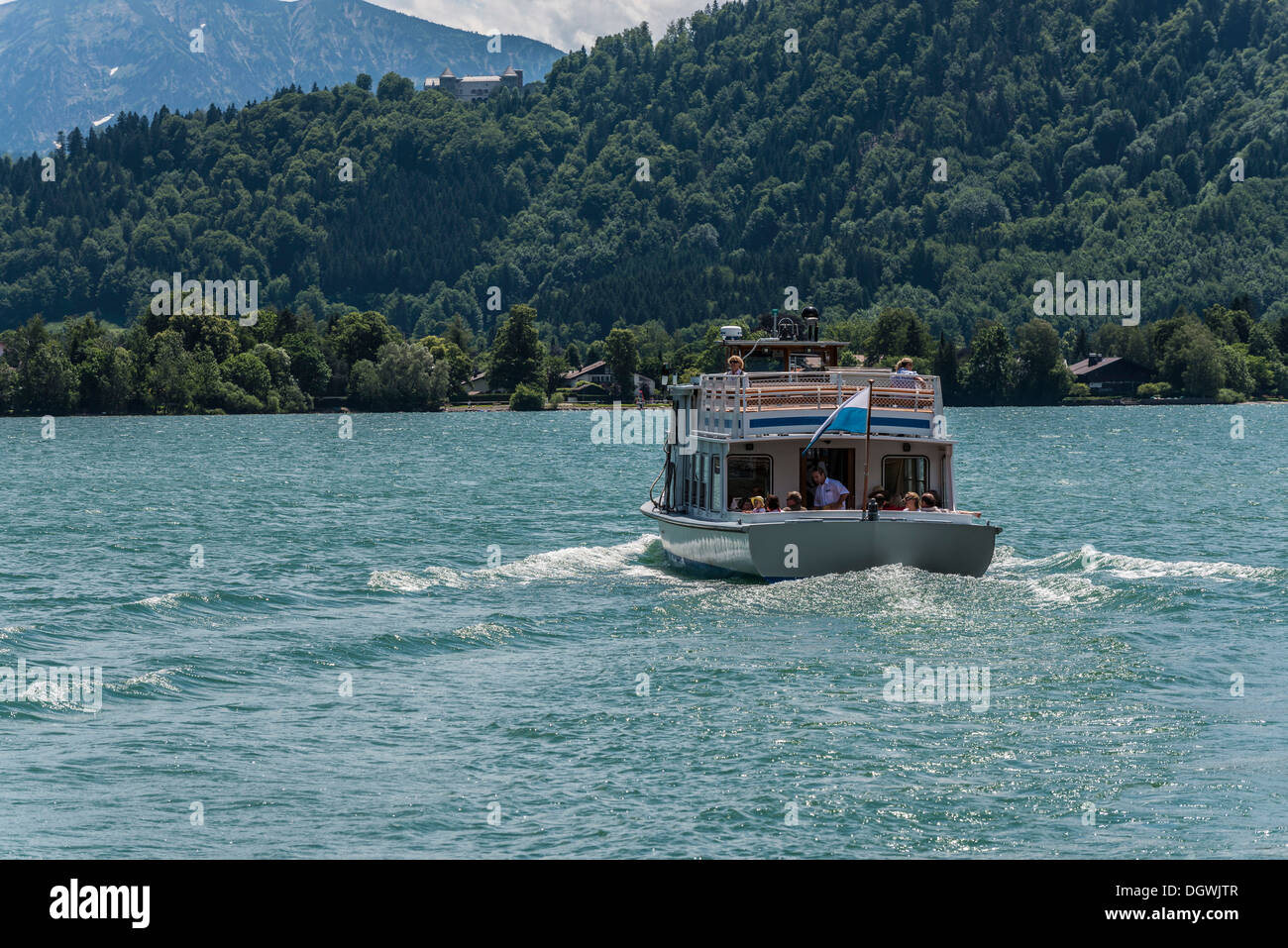 Excursion boat on lake tegernsee hi-res stock photography and images ...