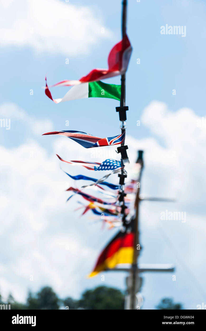 Flags on ship hi-res stock photography and images - Alamy