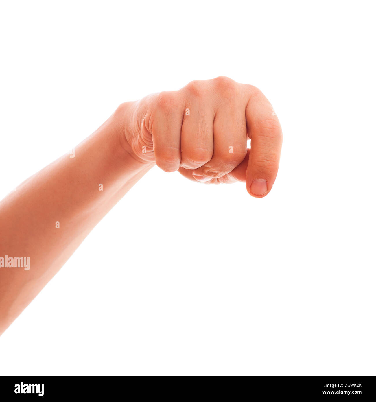 empty hand men isolated on white Stock Photo - Alamy