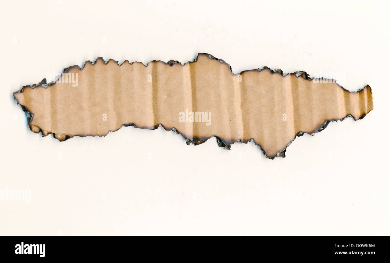 Corrugated paper chip Stock Photo - Alamy