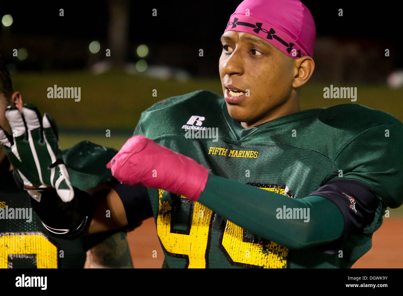 Sergeant Ricardo Ramirez, squad leader, 3rd Battalion, 5th Marine ...