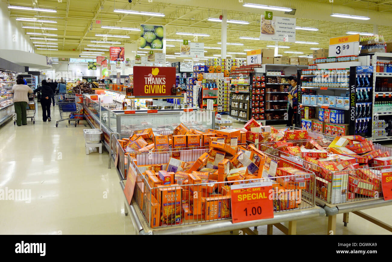 Products in a supermarket in Toronto, Canada Stock Photo - Alamy