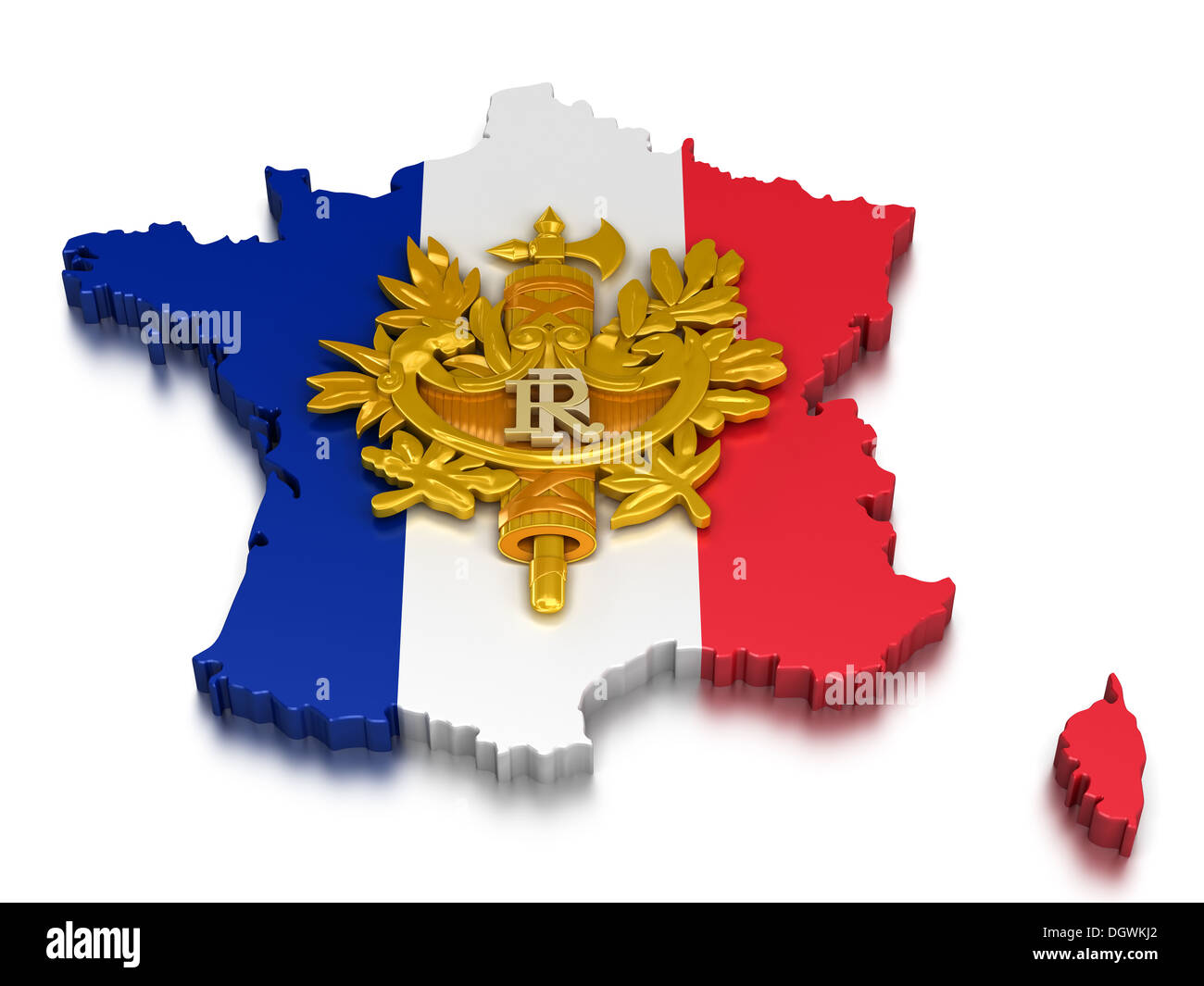 Rural france Cut Out Stock Images & Pictures - Alamy