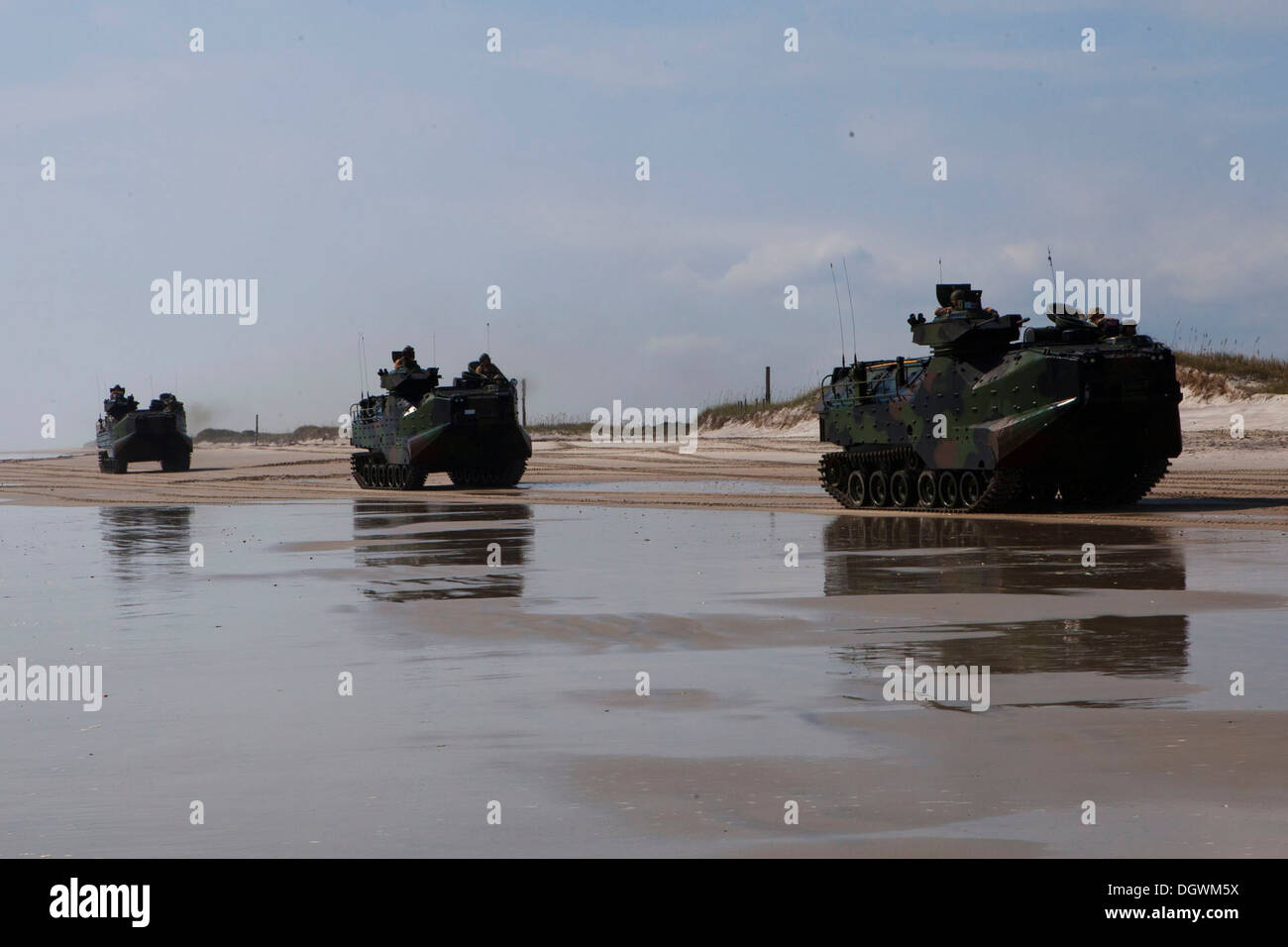 U.S. Marines with Bravo Company, 2nd Assault Amphibian Battalion, 2D ...