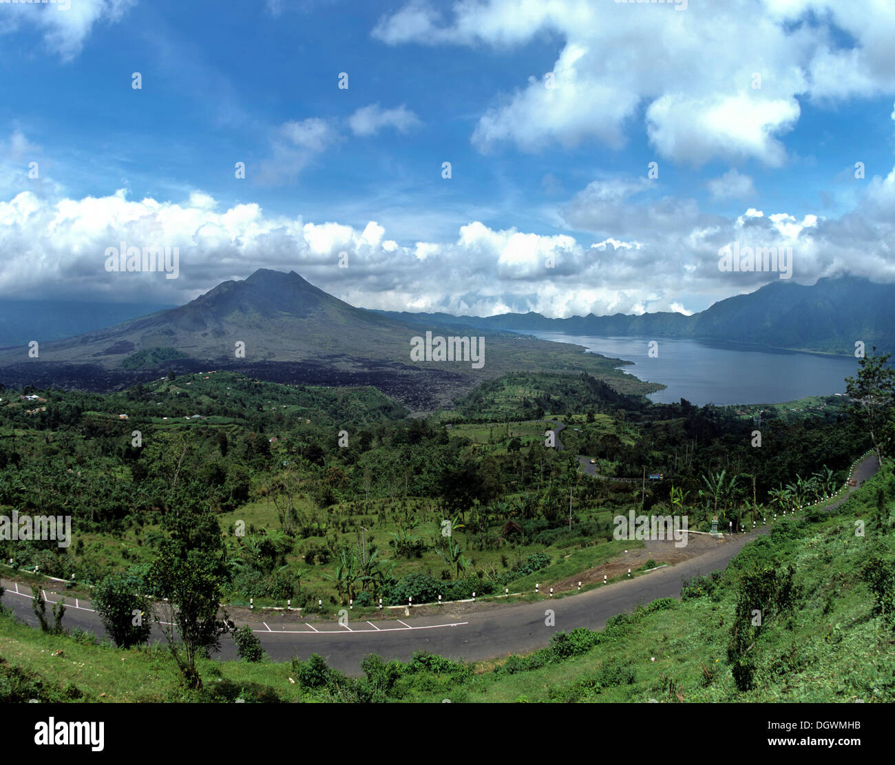 Volcano mt batur hi-res stock photography and images - Alamy