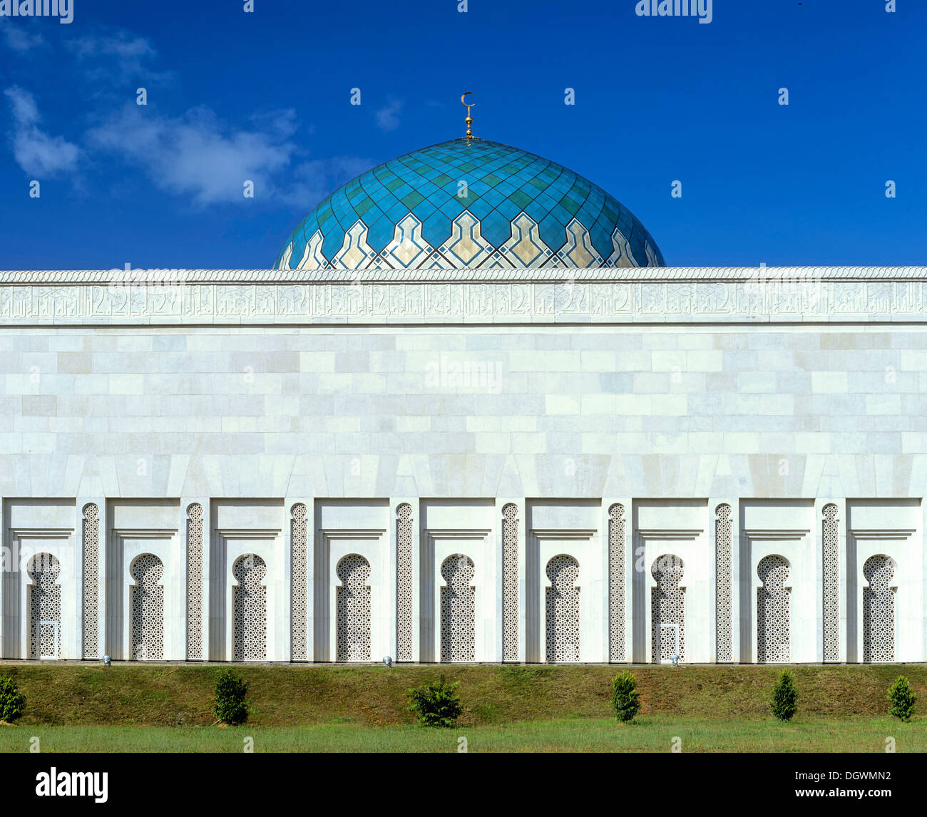 Sarawak State Mosque, Kuching, Sarawak, Borneo, Malaysia Stock Photo ...