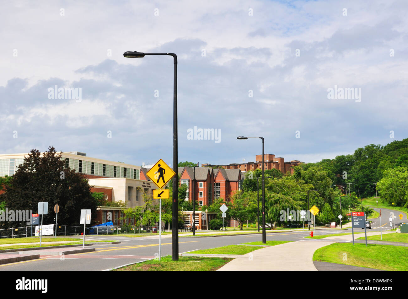 Umass university campus amherst hi-res stock photography and images - Alamy