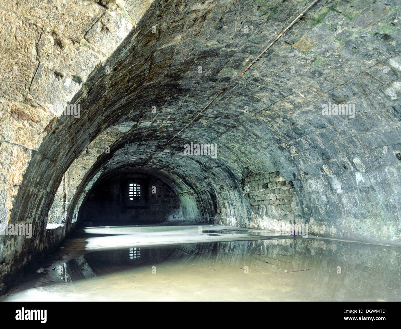 Former prison of Fort Santiago, Intramuros district, Manila, Luzon ...
